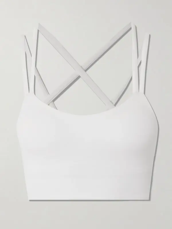 Lululemon Like A Cloud B/c Stretch Sports Bra - White