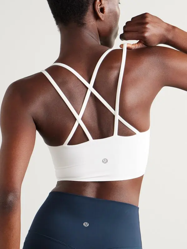 Lululemon Like A Cloud B/c Stretch Sports Bra - White