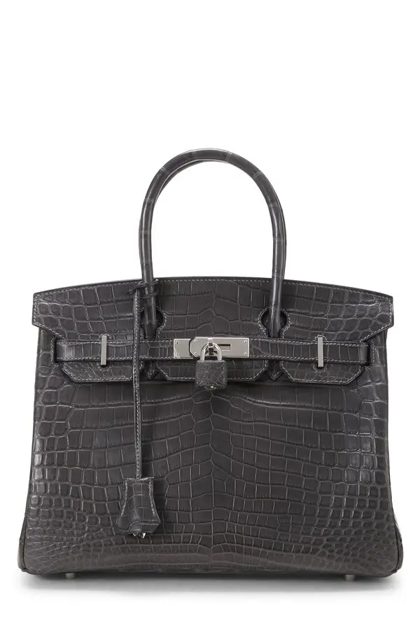 Hermès Niloticus Crocodile Birkin 30