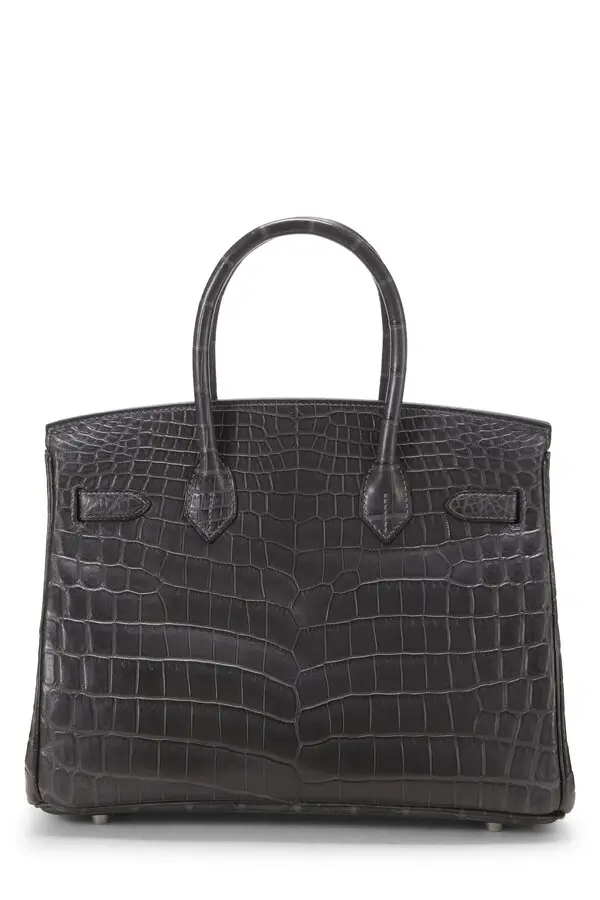 Hermès Niloticus Crocodile Birkin 30