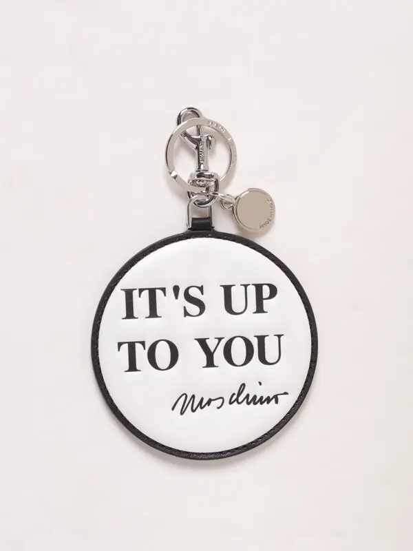 Moschino Key Chain - White