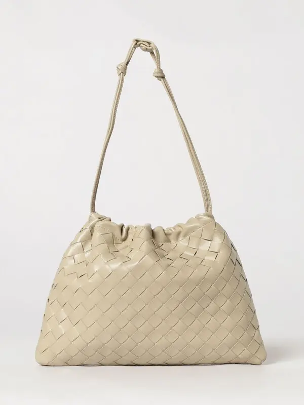 Bottega Veneta Woven Shoulder Bag - Ecru