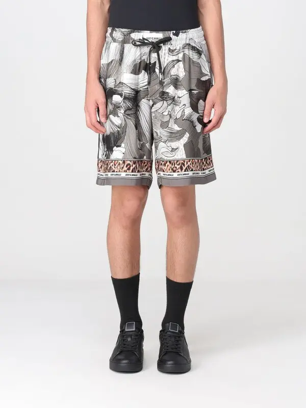 Just Cavalli Printed Shorts - Grey