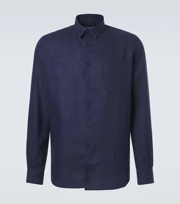 Vilebrequin Linen Shirt - Blue