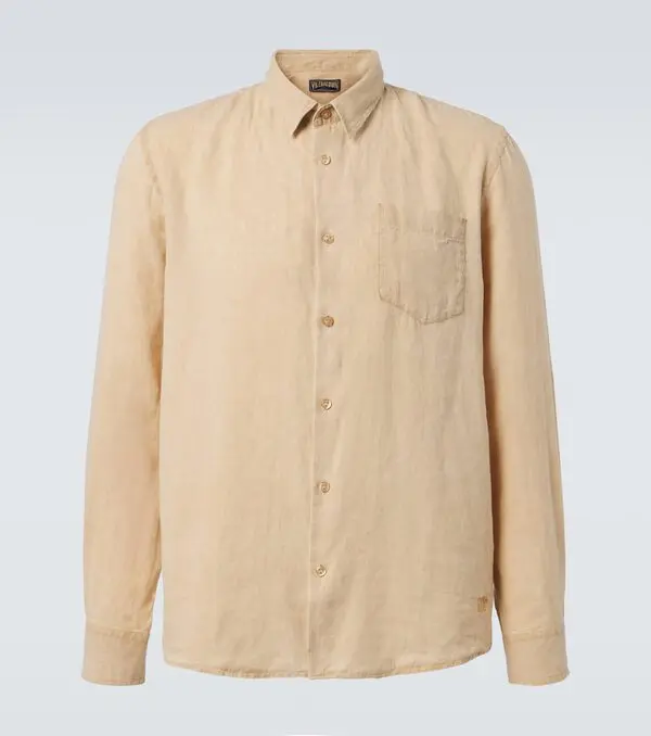 Vilebrequin Linen Shirt - Brown