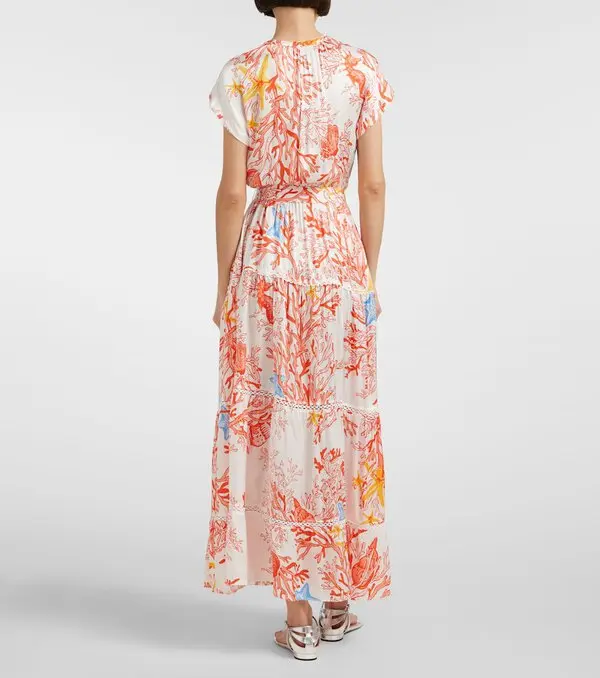 Poupette St Barth Printed Shirt Dress