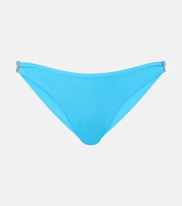 Melissa Odabash Martinique Embellished Bikini Bottoms - Blue