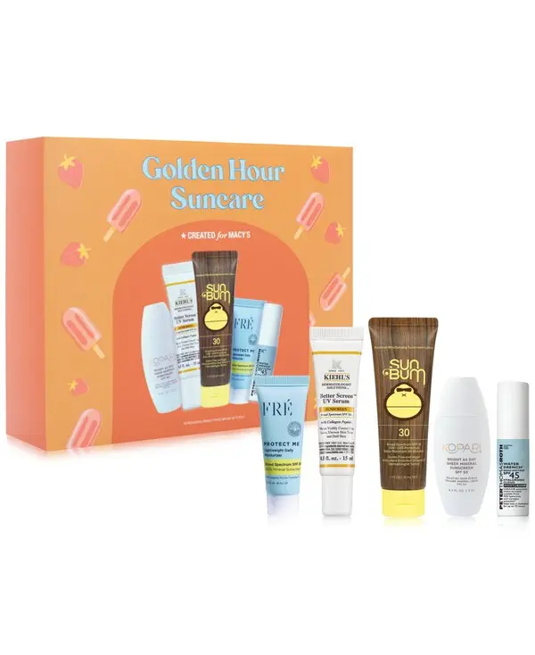 CREATED FOR MACY'S 5-pc. Golden Hour Suncare Set - Orange