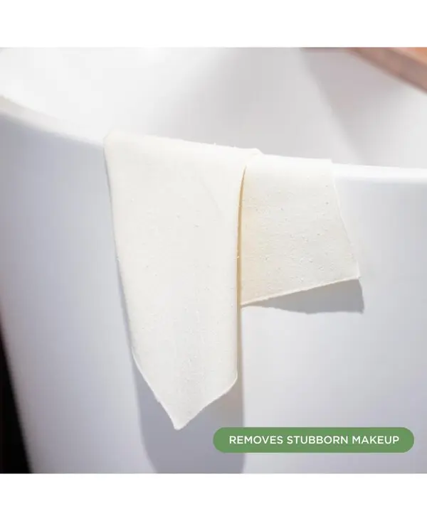 NIGHT Raw Silk Skincare Washcloths
