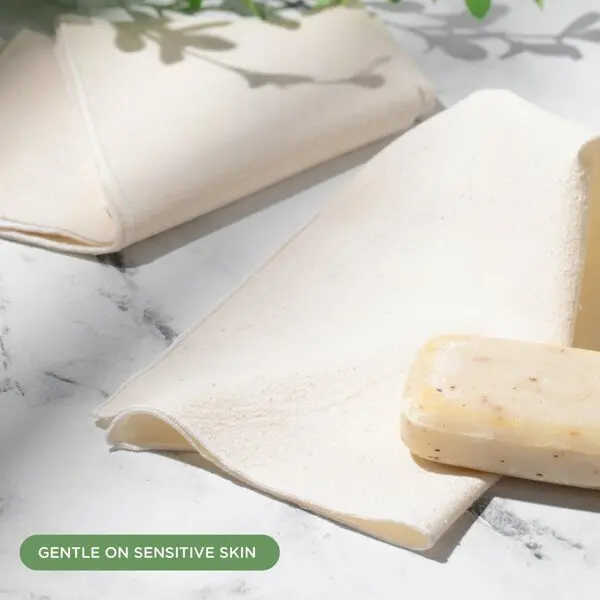 NIGHT Raw Silk Skincare Washcloths