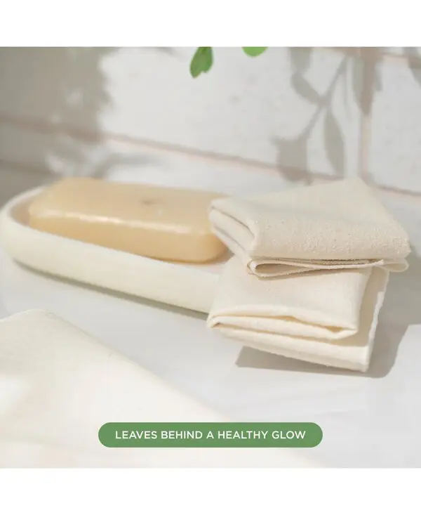 NIGHT Raw Silk Skincare Washcloths
