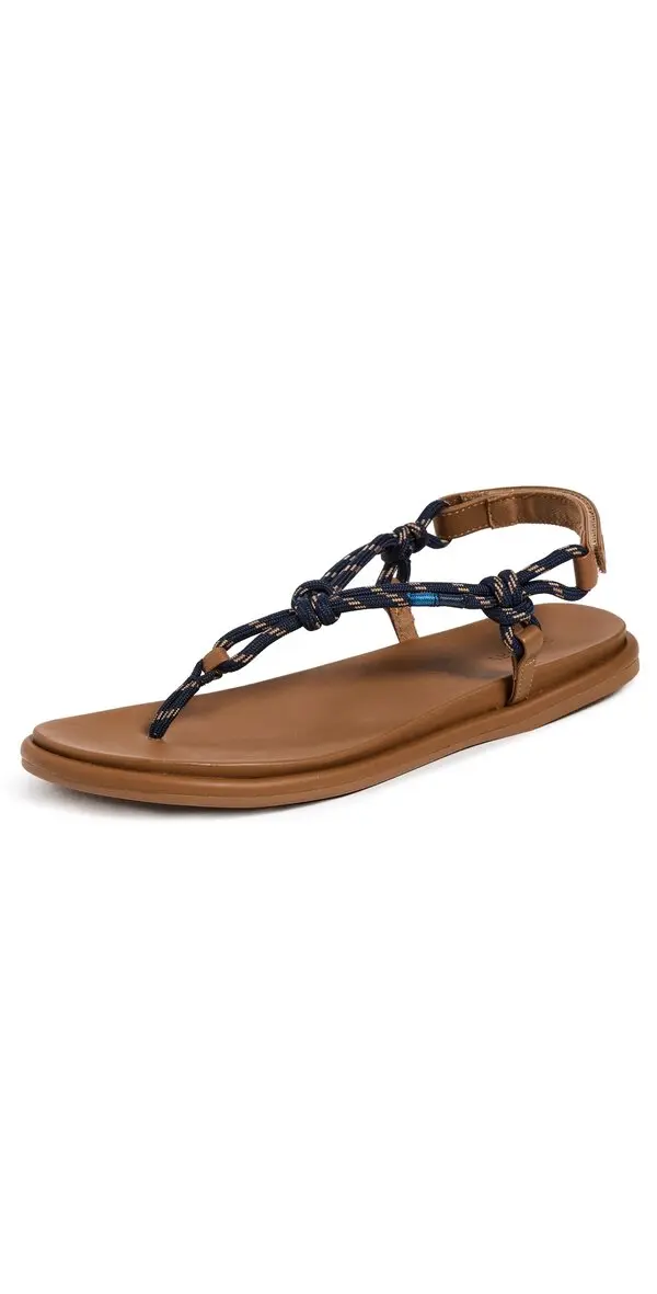 Sperry Isla T-bar Sandals - Navy