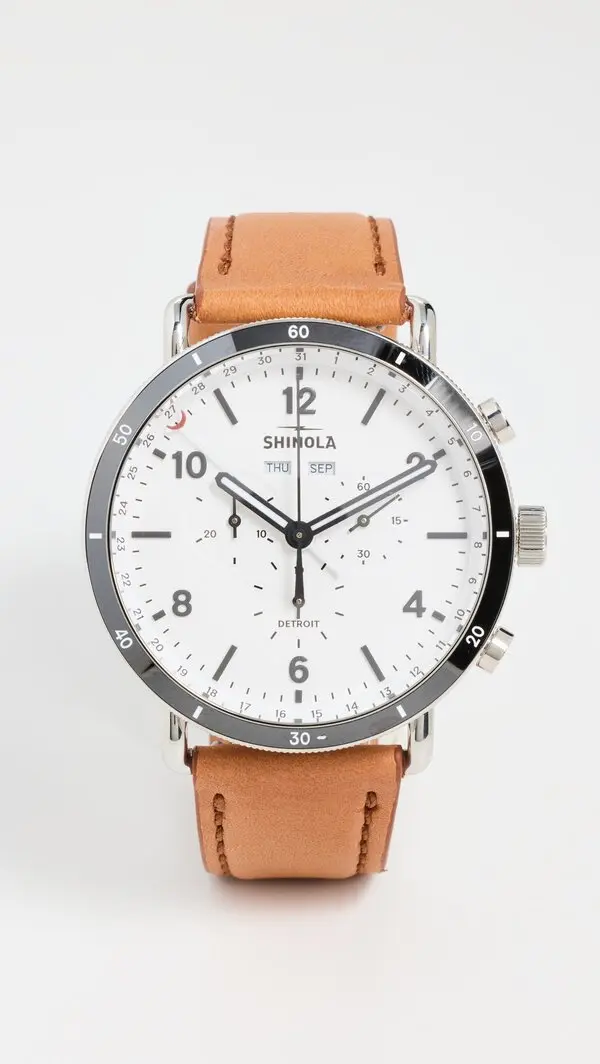 Shinola Canfield Sport Watch - White