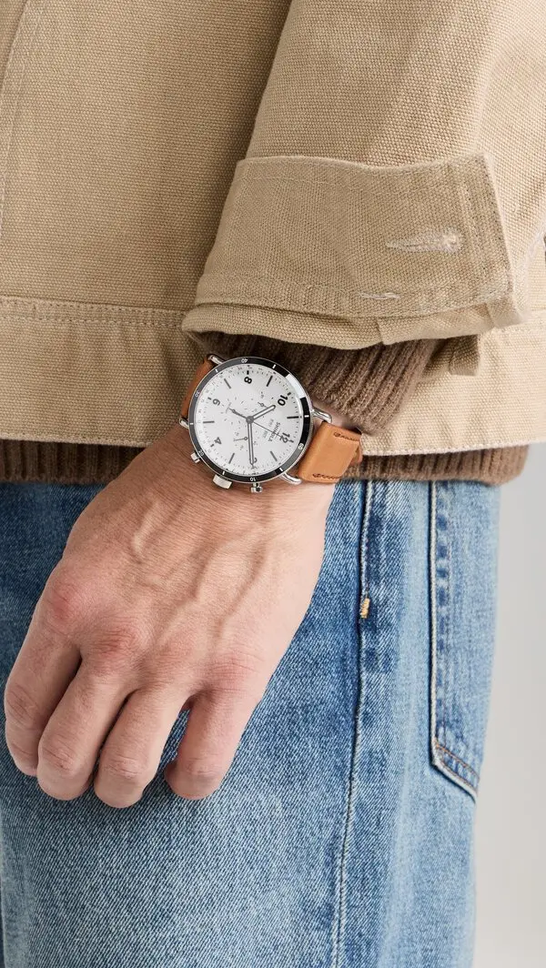 Shinola Canfield Sport Watch - White