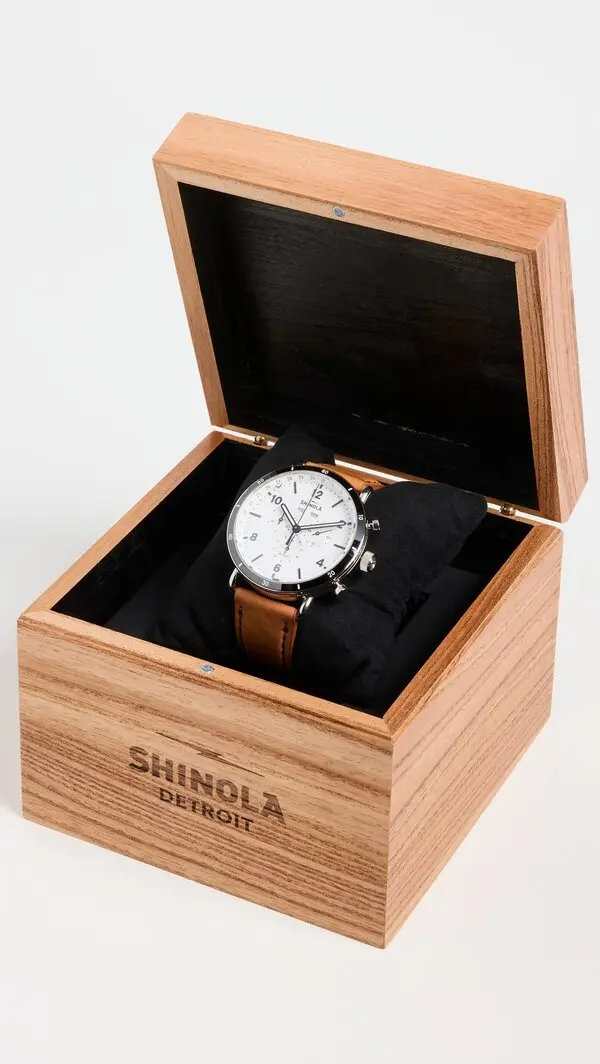 Shinola Canfield Sport Watch - White