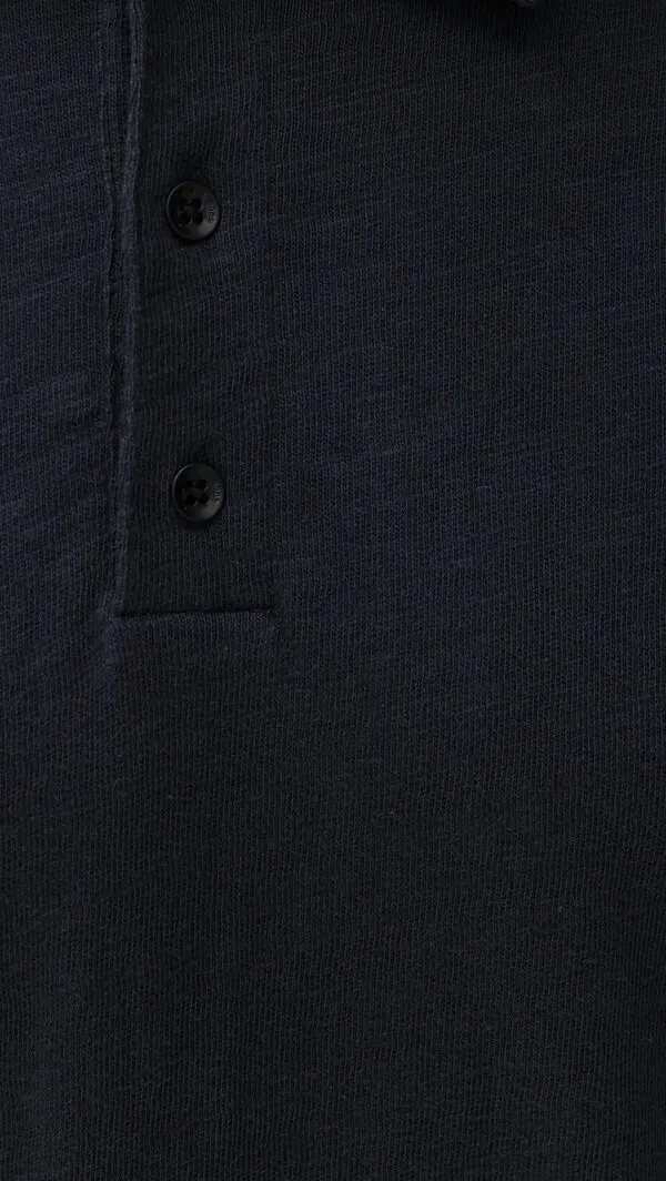 Rag & Bone Classic Flame Polo - Black