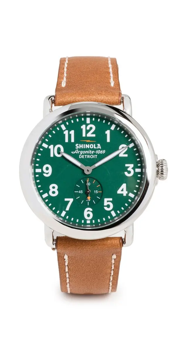Shinola Runwell Watch - Green