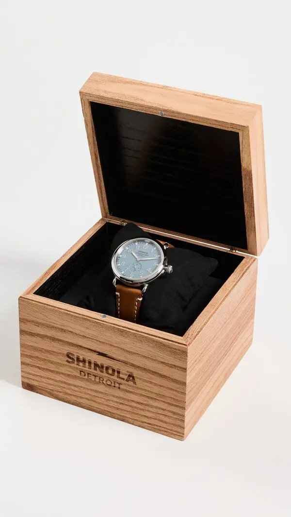 Shinola Runwell Watch - Grayblue
