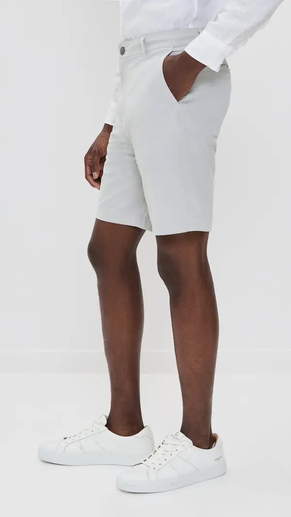Faherty Brand Performance Weave Shorts - Stone