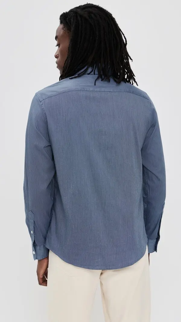 Faherty Brand The Movement Shirt - Twilight Heather