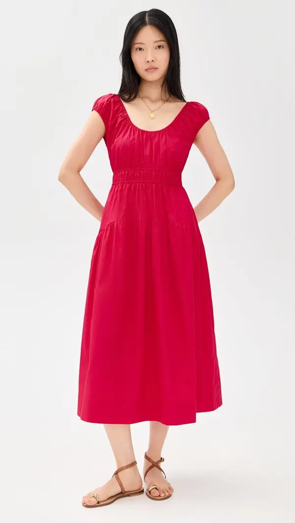 kenzie formal lattice midi dress Daisy main image 0