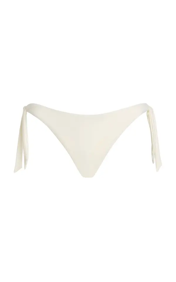 MARE PERPETUA Tie Bikini Bottom - White
