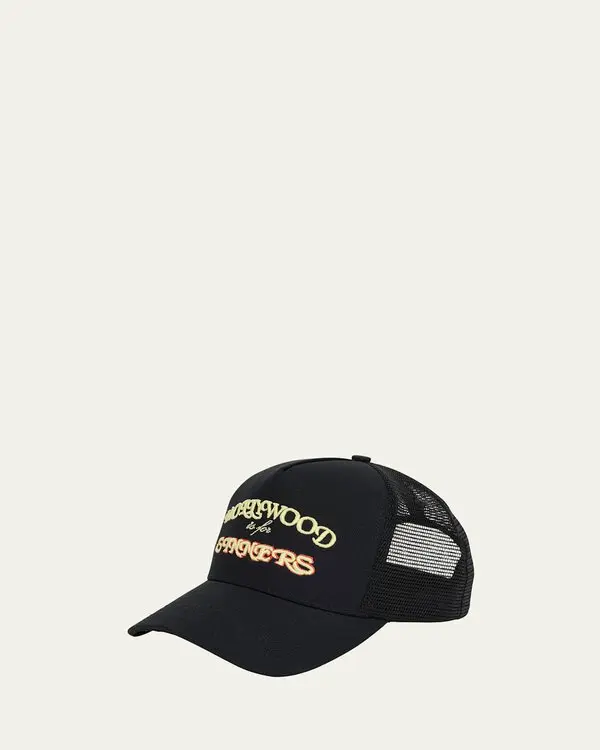 Amiri Sinners Trucker Hat - Black