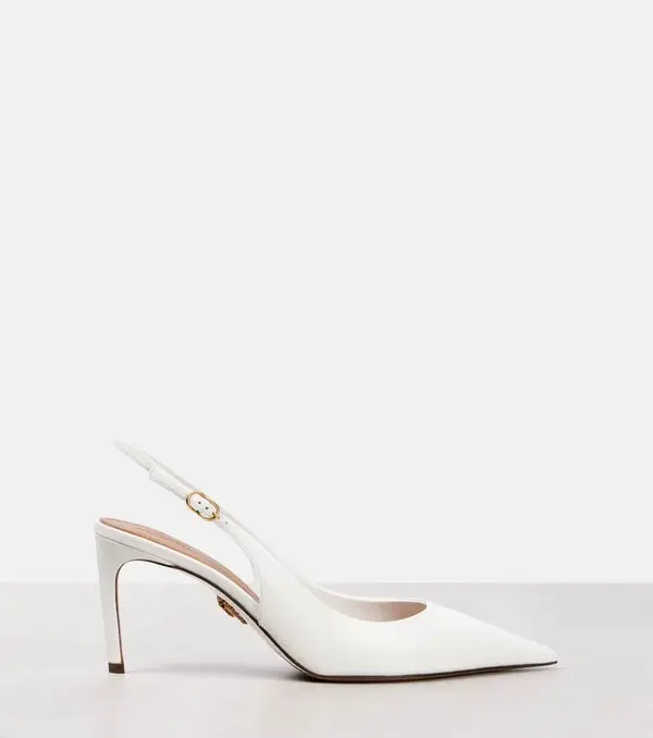 Dolce & Gabbana Leather Slingback Pumps