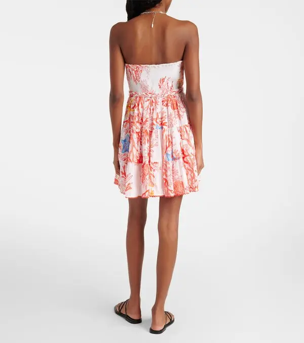 Poupette St Barth Christine Minidress - Multicoloured