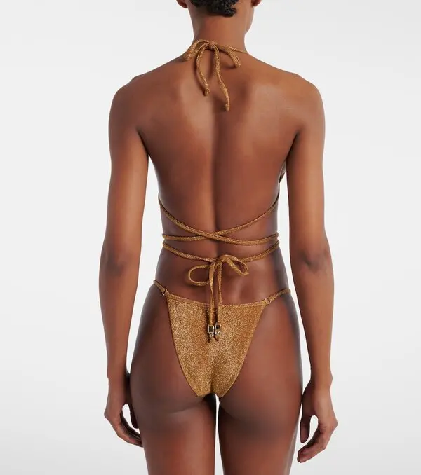 SAME Shell-embellished Bikini Bottom