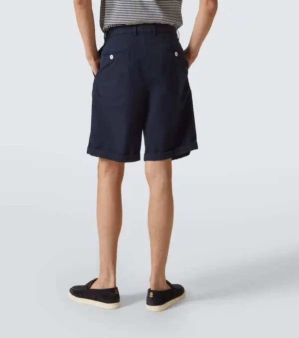 Brunello Cucinelli Cotton Gabardine Bermuda Shorts