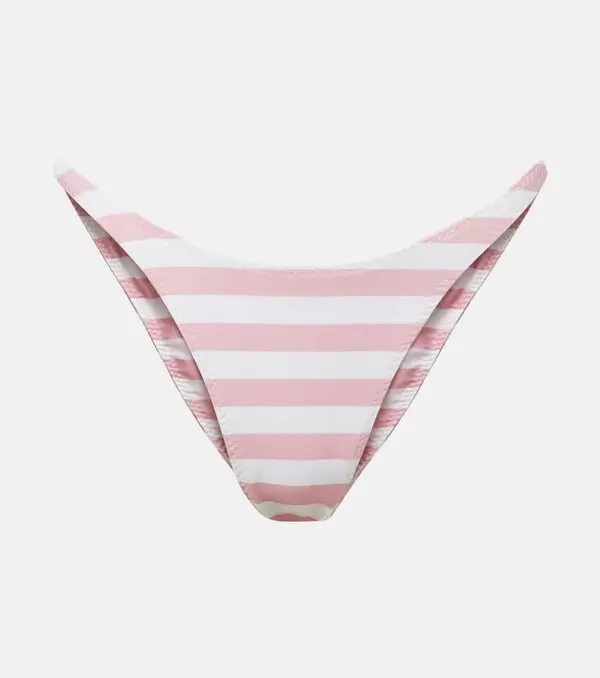 SAME 90s Striped Bikini Bottom - Pink