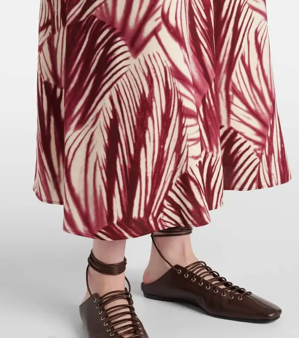 Dries Van Noten Printed Maxi Dress
