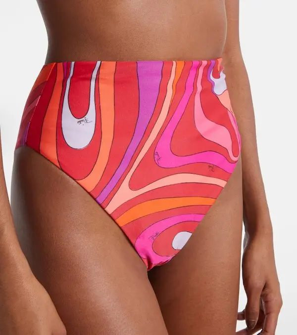 Emilio Pucci Marmo Bikini Bottom