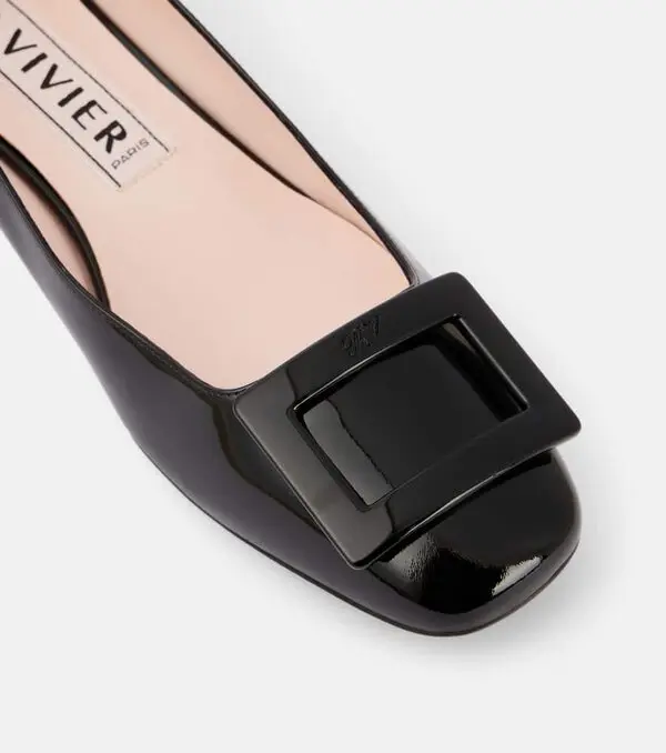ROGER VIVIER Décolleté Belle Vivier 25 Leather Pumps