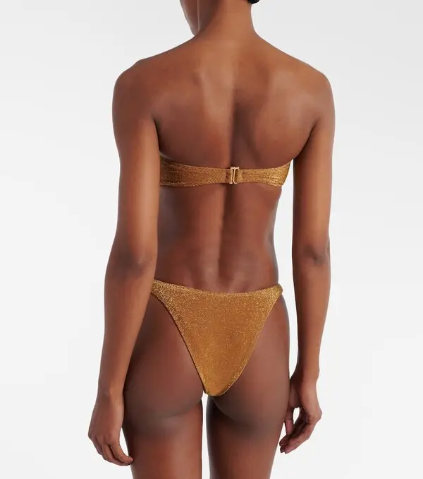 SAME Hammer Bandeau Top - Brown