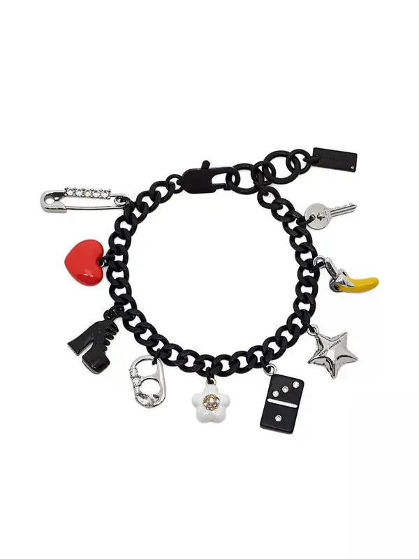 Marc Jacobs The Trincket Charm Bracelet - Black