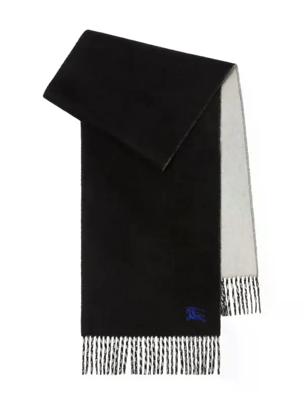 Burberry Reversible Cashmere Scarf - Black
