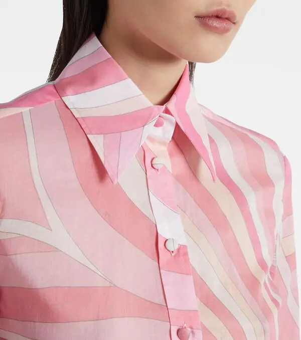 Emilio Pucci Iride Cotton Shirt - Multicoloured