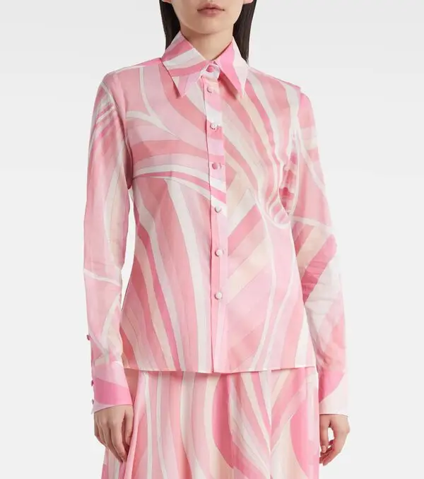 Emilio Pucci Iride Cotton Shirt - Multicoloured