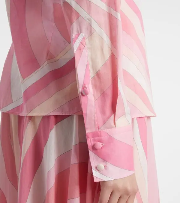 Emilio Pucci Iride Cotton Shirt - Multicoloured