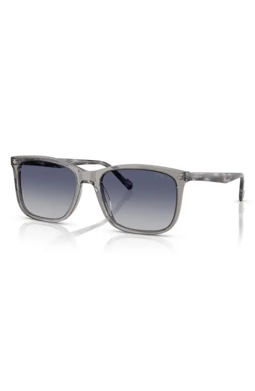 VOGUE 57mm Pillow Sunglasses - Transparent Grey
