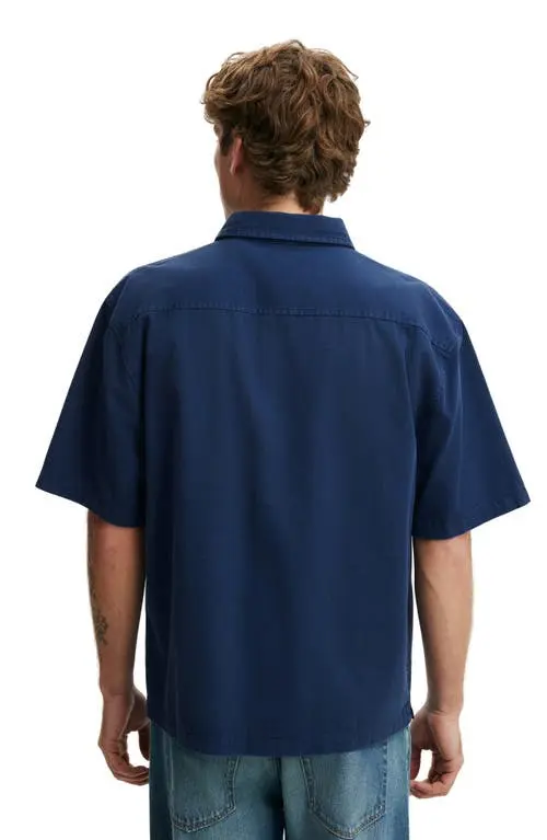 COTTON ON Darcy Short Sleeve Shirt - Indigo
