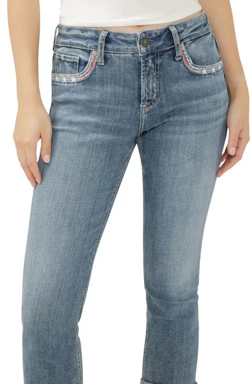 SILVER JEANS CO. Elyse Capri Jeans