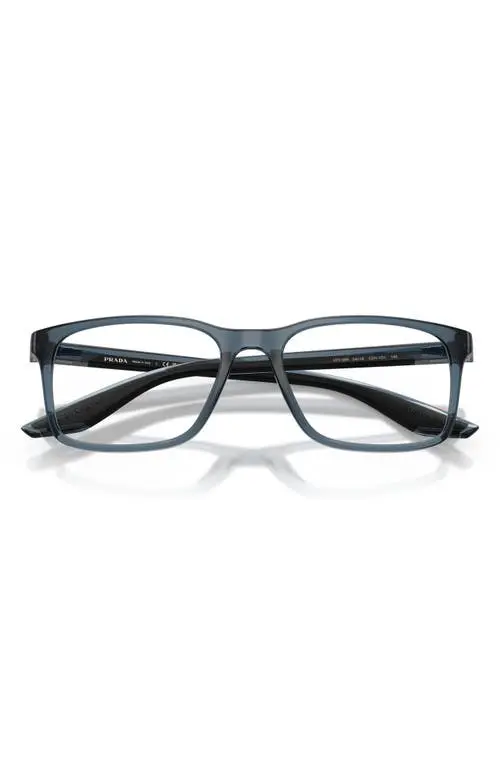 Prada 54mm Pillow Optical Glasses - Azure