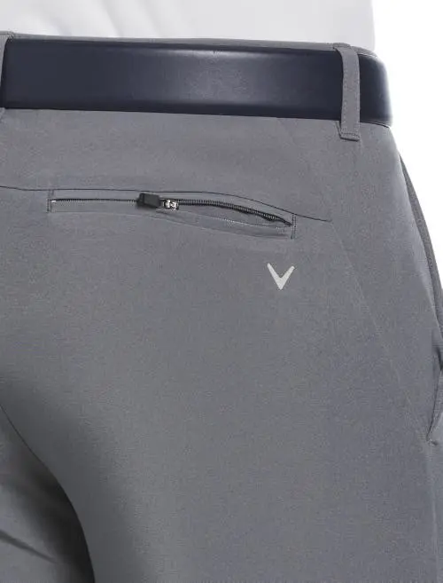 CALLAWAY Big & Tall Flat-front Golf Shorts - Quiet Shade