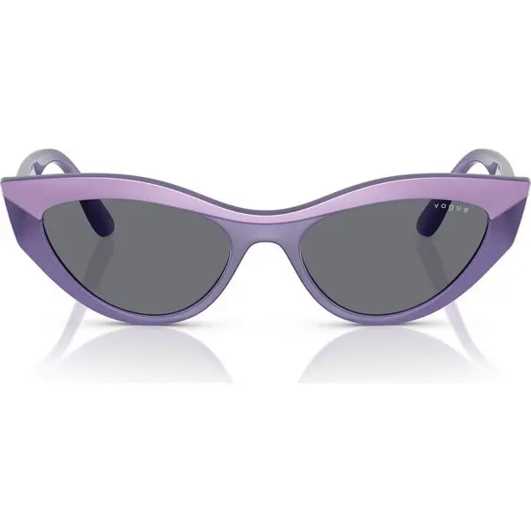 VOGUE 52mm Polarized Cat Eye Sunglasses - Violet