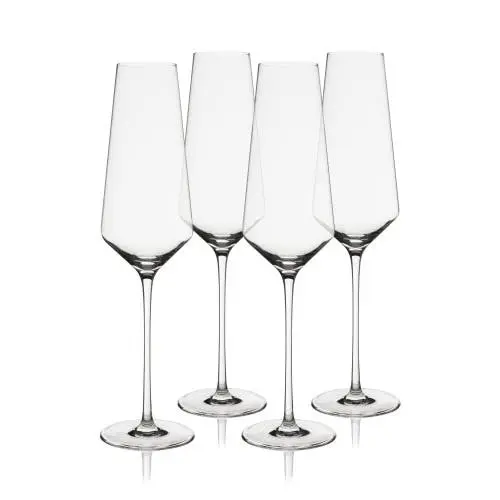 VISKI Reserve Liminal Champagne Flutes Set Of 4