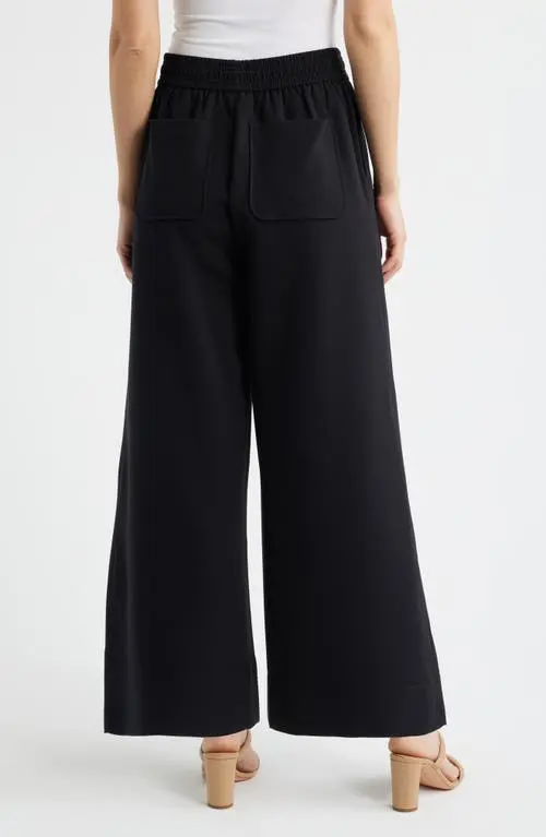 Wit & Wisdom Ultra Skyrise Wide Leg Pants - Black