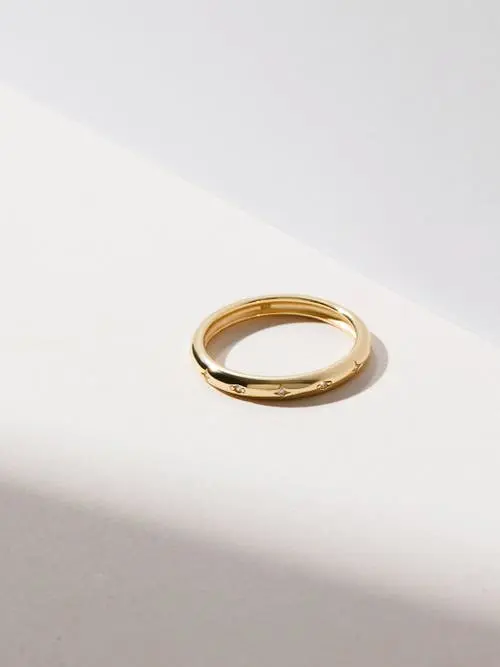 ANA LUISA Celestial Band Ring